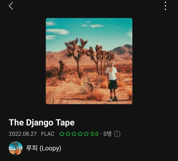 루피 (Loopy) - EP 볼륨 믹스테잎 [The Django Tape] 발매. - 국내 힙합 - 힙합엘이 | HIPHOPLE.com