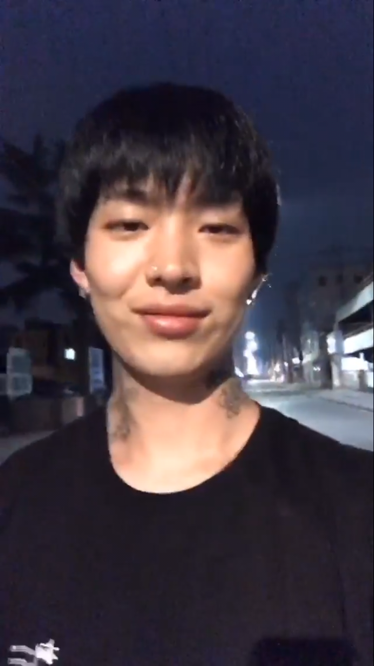 힙합엘이 머리 편 오왼