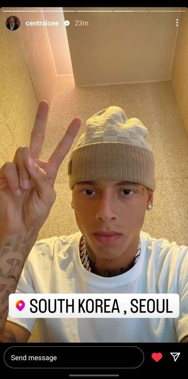 힙합엘이 - 센트럴씨 한국 도착..