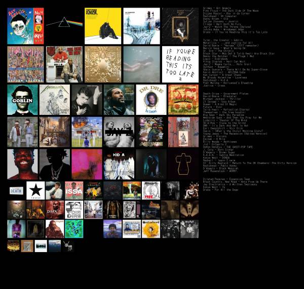 오듣앨 없음(없을예정)이라 10월에 새로 들은 앨범들 순위 - 국외 게시판 - 힙합엘이 | HIPHOPLE.com