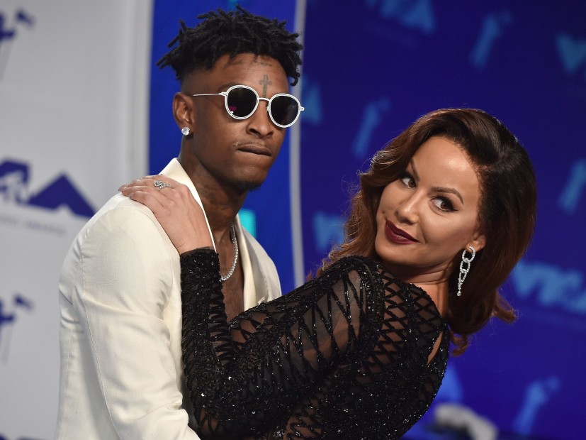 Amber Rose, 21 Savage에게 5만 달러짜리 커플링 선물 - 국외 뉴스 - 힙합엘이 | HIPHOPLE.com