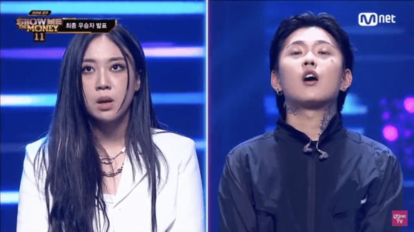 힙합엘이 - ???: 와타시가 우승...?